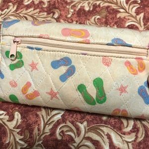 Bags | 31 Quilted Beach Theme Wallet | Poshmark